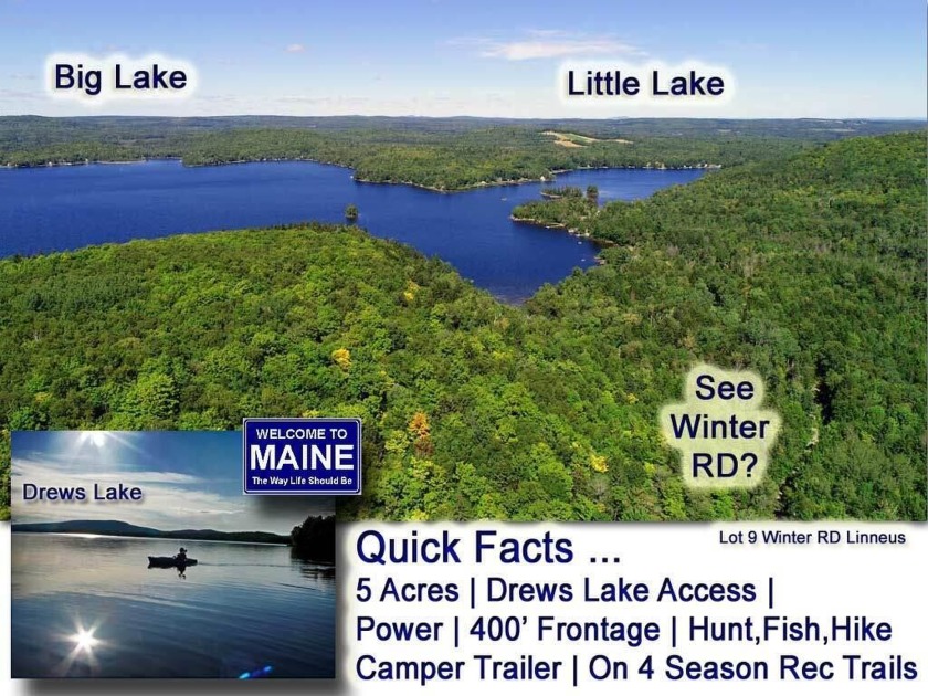 65 Winter Road, Linneus, ME 04730, 4243627